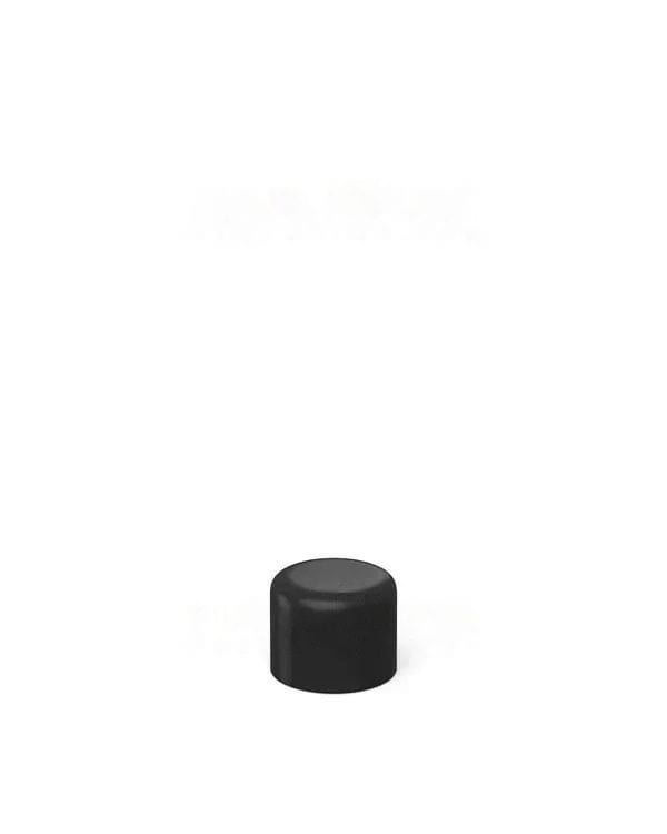 Dome Push Down & Turn Pre Roll Tube Plastic Caps w/ Foam Liner - 18mm ...